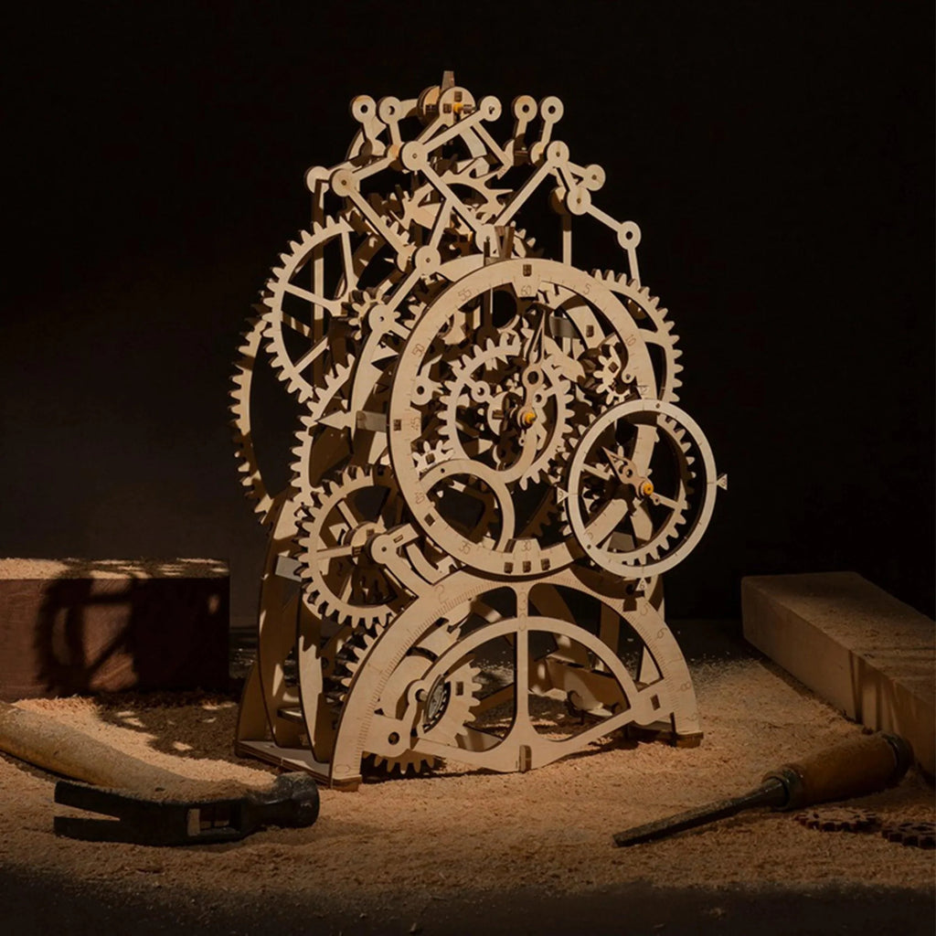 Sashura™ Temporary Craftsman Wooden Clock - Master the Art of Time