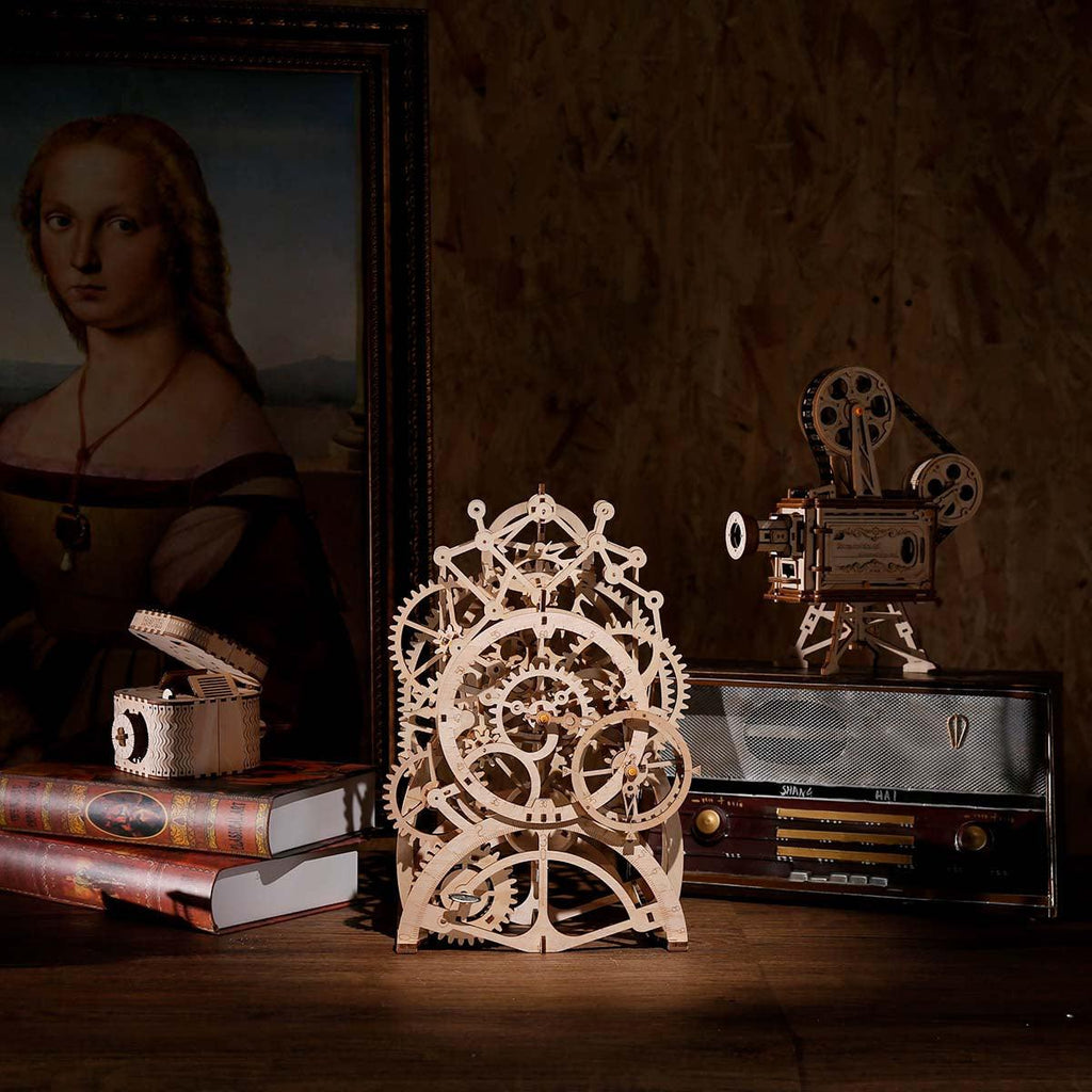 Sashura™ Temporary Craftsman Wooden Clock - Master the Art of Time