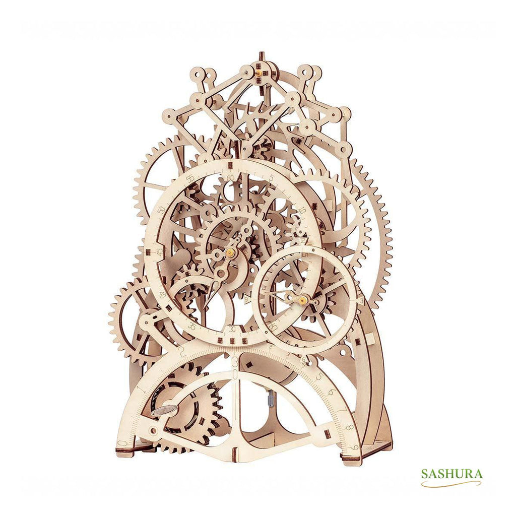 Sashura™ Temporary Craftsman Wooden Clock - Master the Art of Time